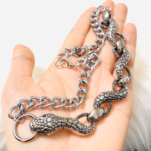 Hand Crafted | Jewelry | Serpentine Snake Cobra Anaconda Phyton Curb ...